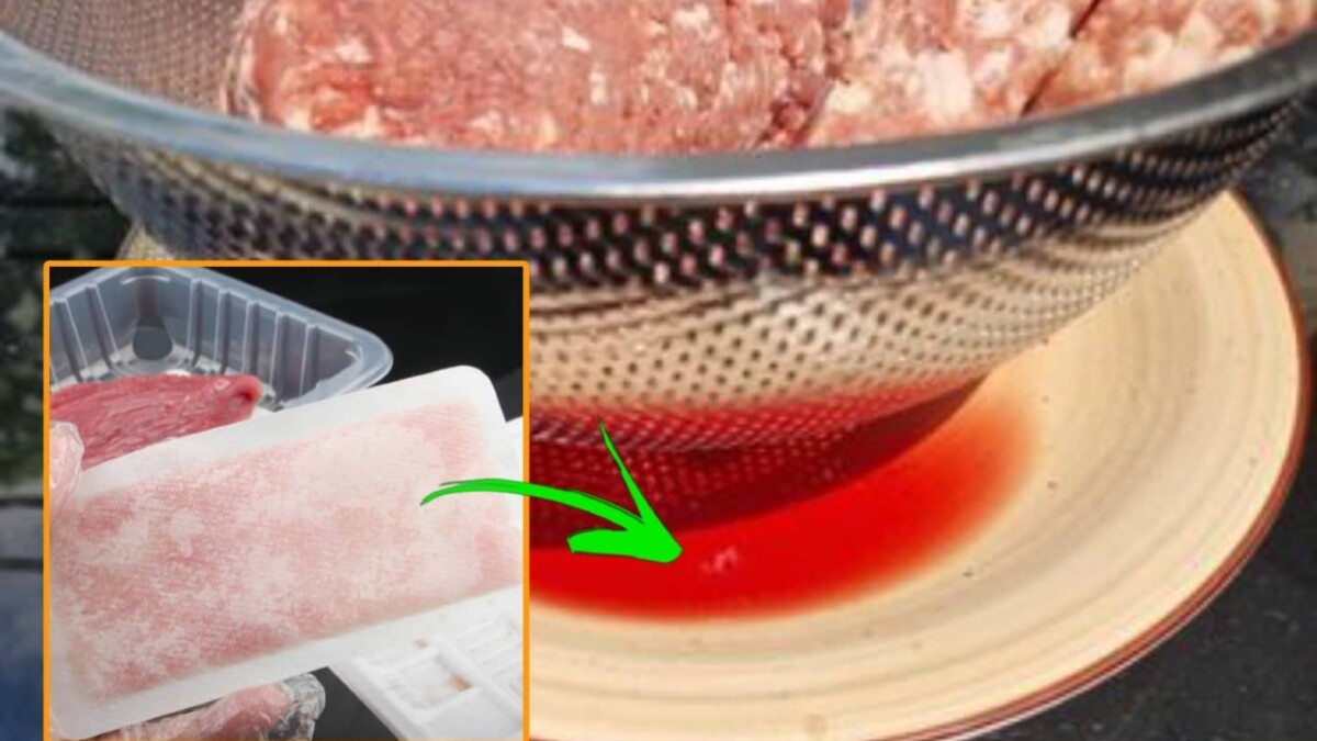 Many people think that the red liquid in meat is blood, but this is ...