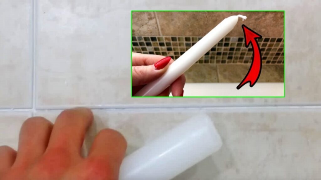 Using the CANDLES method to whiten your tile joints