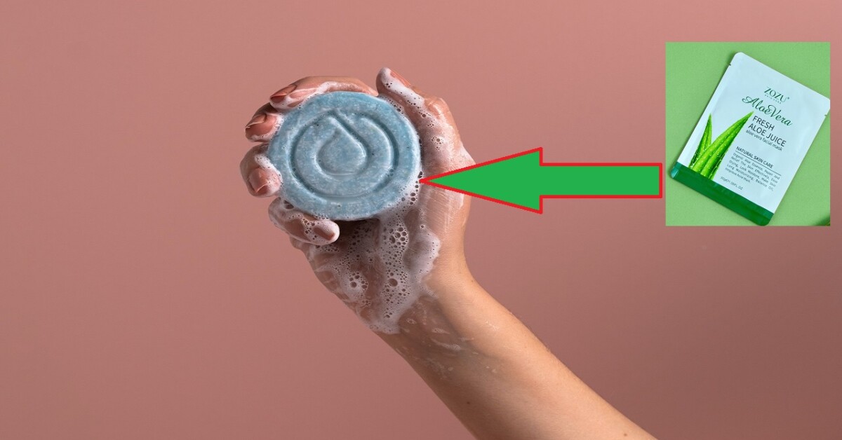 Create your own aloe vera based shampoo at home
