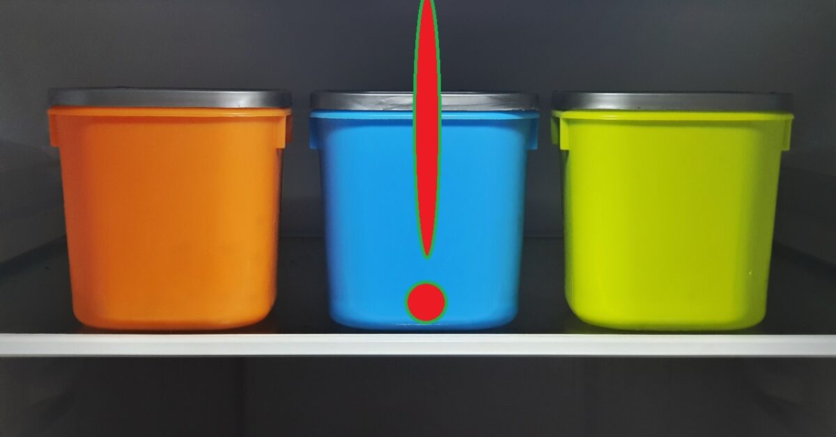 The Life Hack to Getting Discolored Plastic Containers Clear