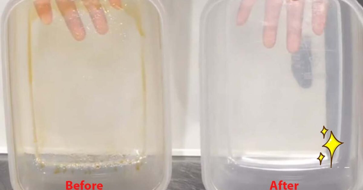 The infallible TRICK to eliminate grease and whiten the yellowed ...