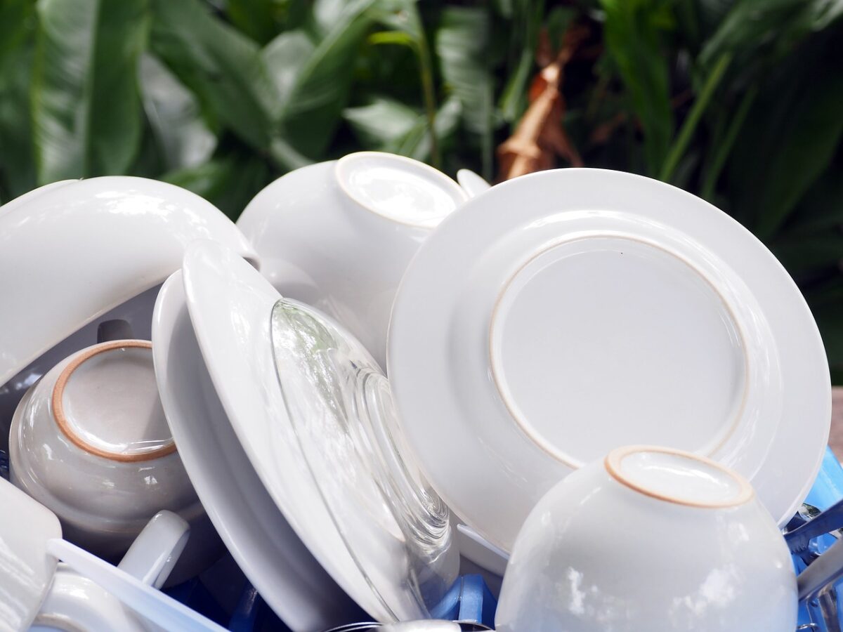 Stains and Marks on the Dish Drainer, Use This Trick and They Will ...