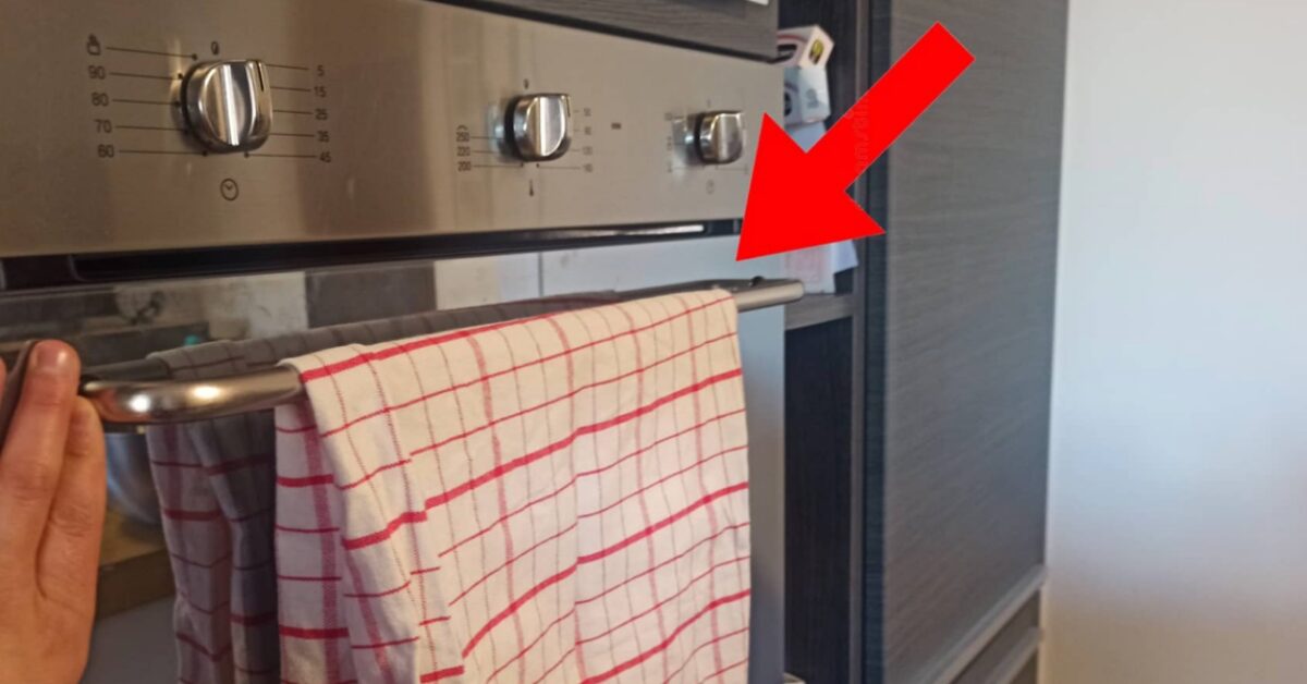 Don't Put the Tea Towel on the Oven! the Mistake Everyone Makes in the ...