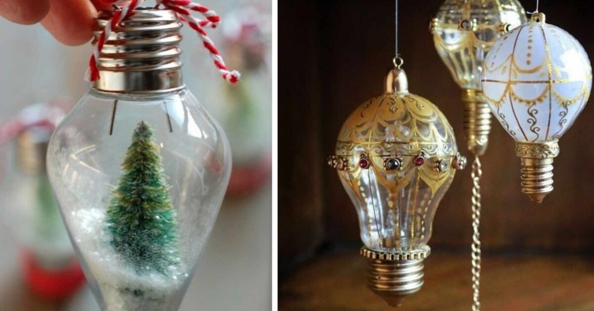 Ideas for Recycling Old Light Bulbs and Turning Them Into Something ...
